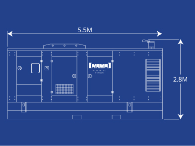 800 kva Generator Hire | Silent Diesel Generators | MEMS