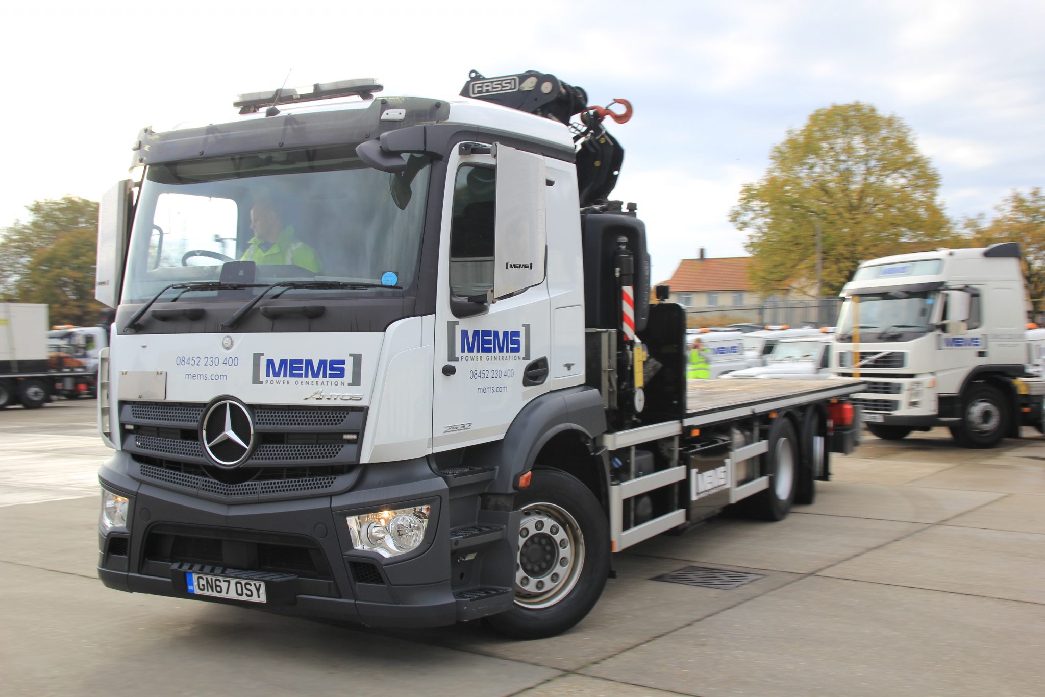 MEMS Logistics - Large Temporary Generator Hire Fleet - MEMS