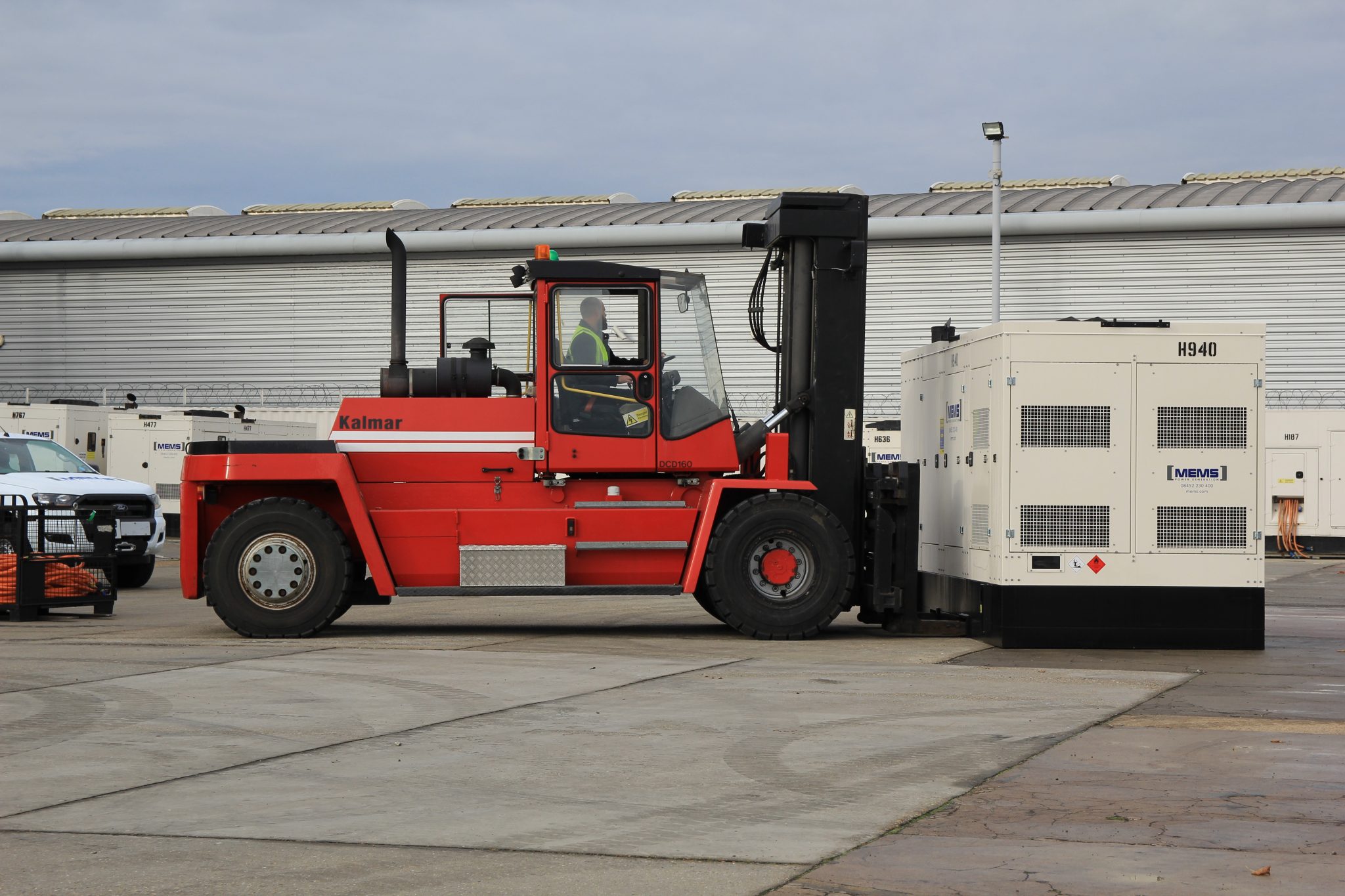 MEMS Logistics - Large Temporary Generator Hire Fleet - MEMS