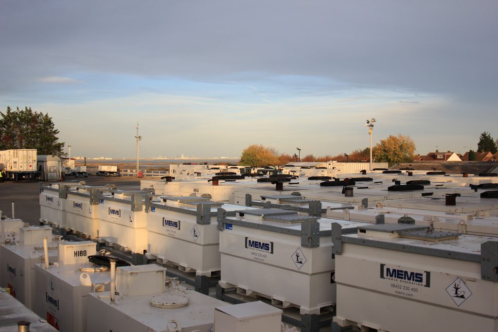 MEMS Logistics - Large Temporary Generator Hire Fleet - MEMS