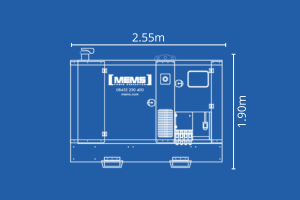 Temporary Generators for Hire - 30kVA - 2,000kVA | MEMS