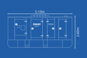 Stage V 500 kVA Generator Hire - Ultra low emissions | MEMS
