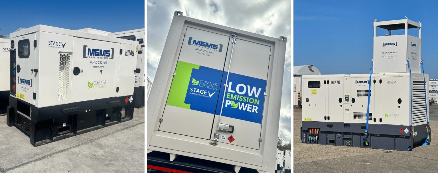 Low-Emission Stage 5 Generators | MEMS Power Generation